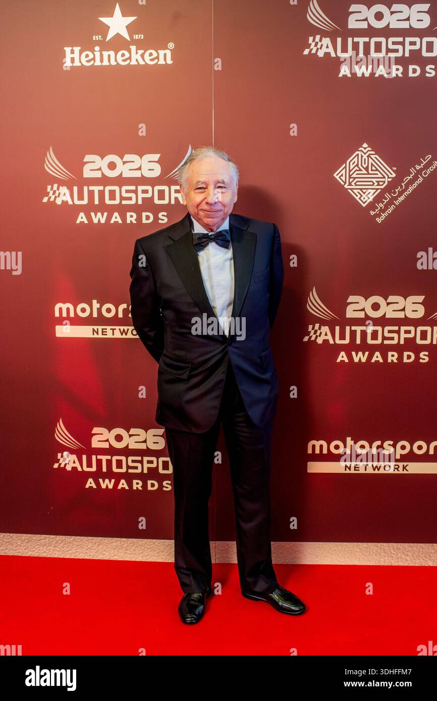 Former FIA-President Jean Todt stands for photos on the red carpet at ...