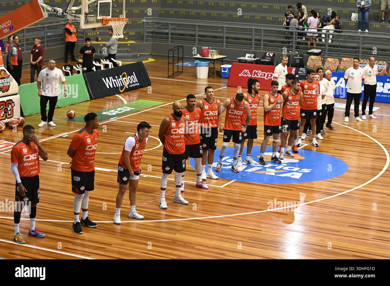 Caxias Do Sul, Brazil. 21st Jan, 2026. Images from the basketball game ...