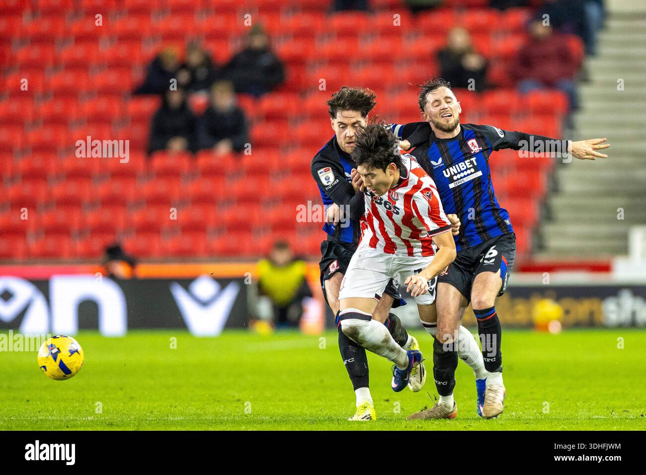 21st January 2026; Bet365 Stadium, Stoke, Staffordshire, England; EFL ...