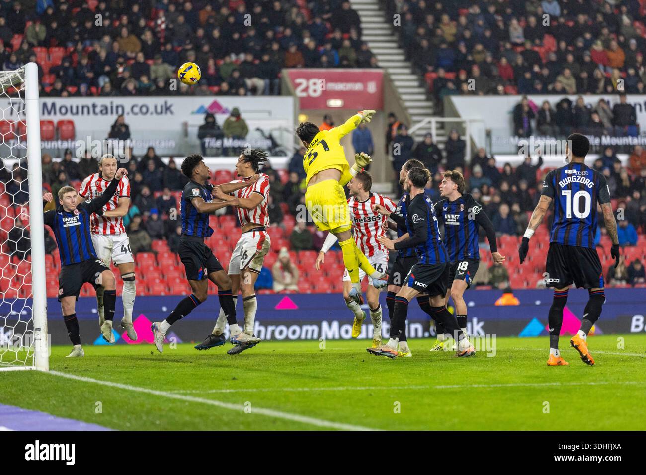 21st January 2026; Bet365 Stadium, Stoke, Staffordshire, England; EFL ...
