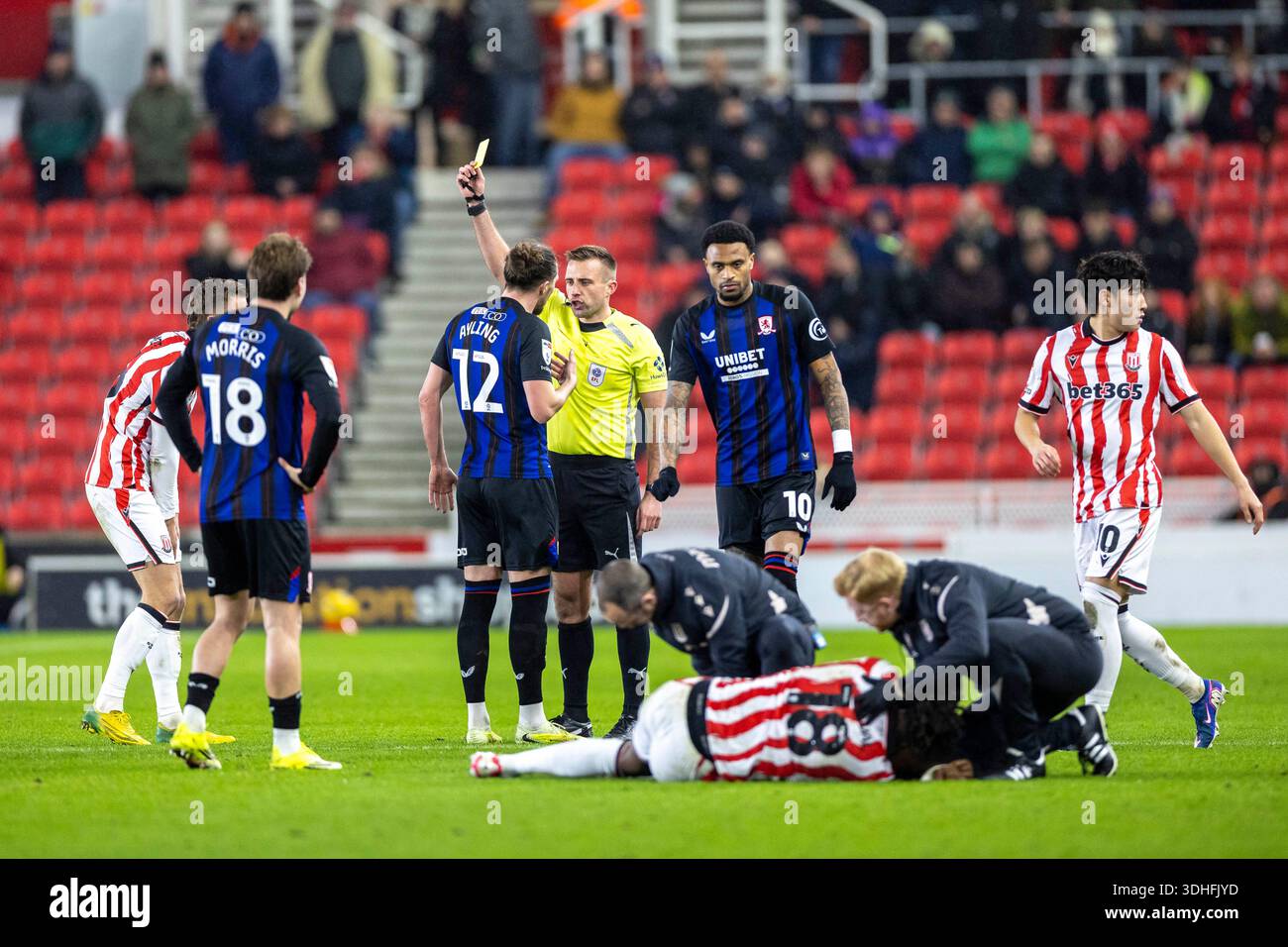 21st January 2026; Bet365 Stadium, Stoke, Staffordshire, England; EFL ...