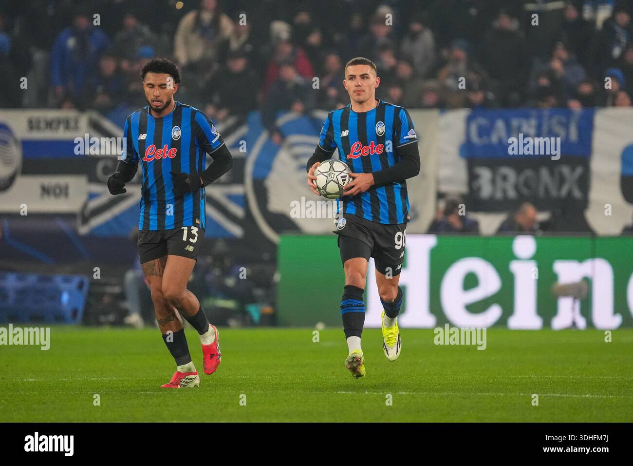 Nikola Krstovic goal celebrate during the UEFA Champions League, League ...