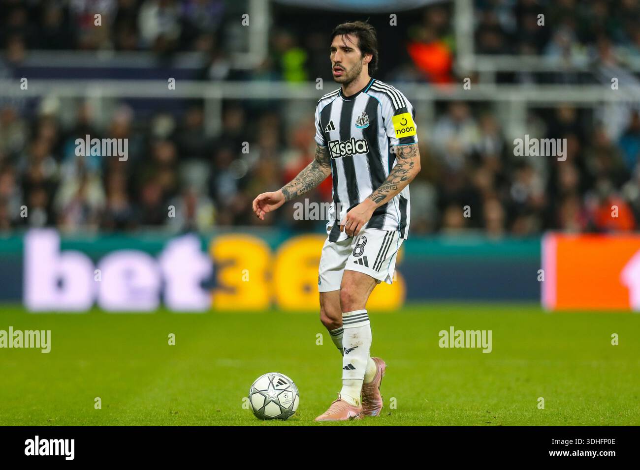 Sandro Tonali Of Newcastle United during the Newcastle United v PSV ...