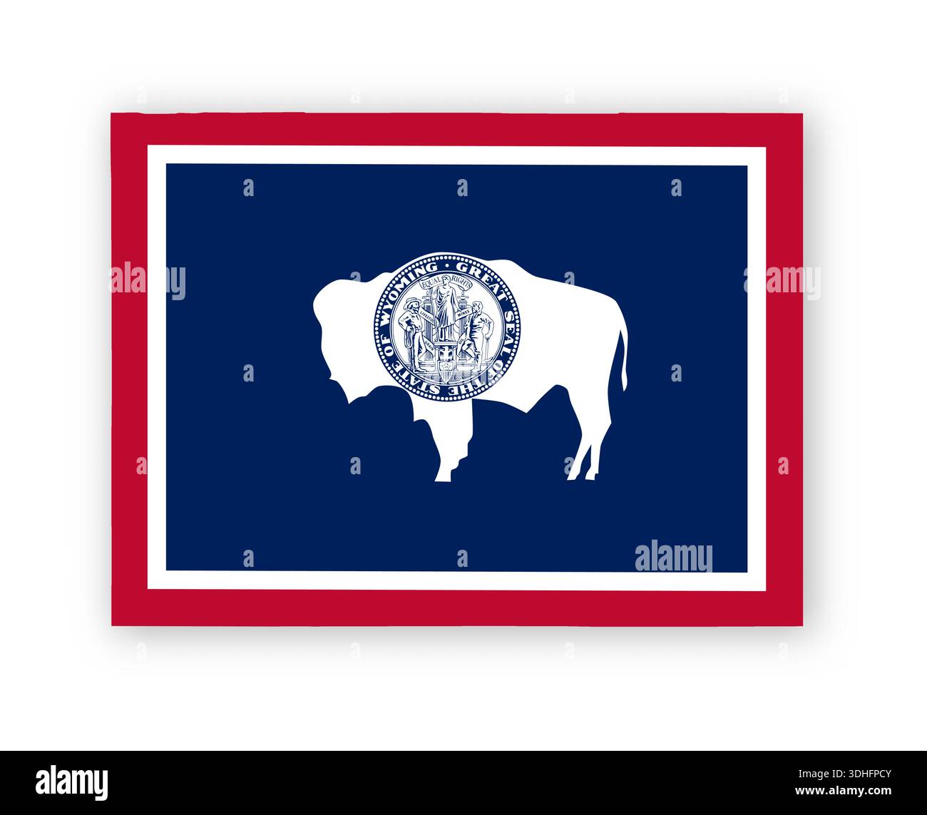 America wyoming usa yellowstone Stock Vector Images - Alamy