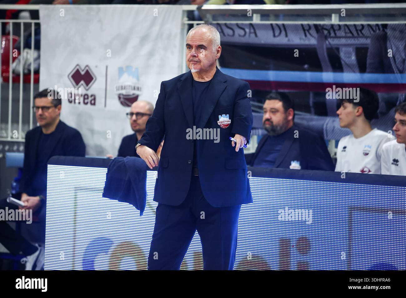 Franco Ciani (ITA) - Coach RSR Sebastiani Rieti during Real Sebastiani ...