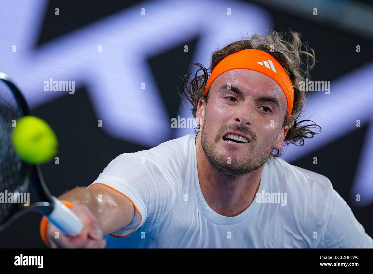 Melbourne, Australia. 21st Jan, 2026. Stefanos Tsitsipas - Australian ...
