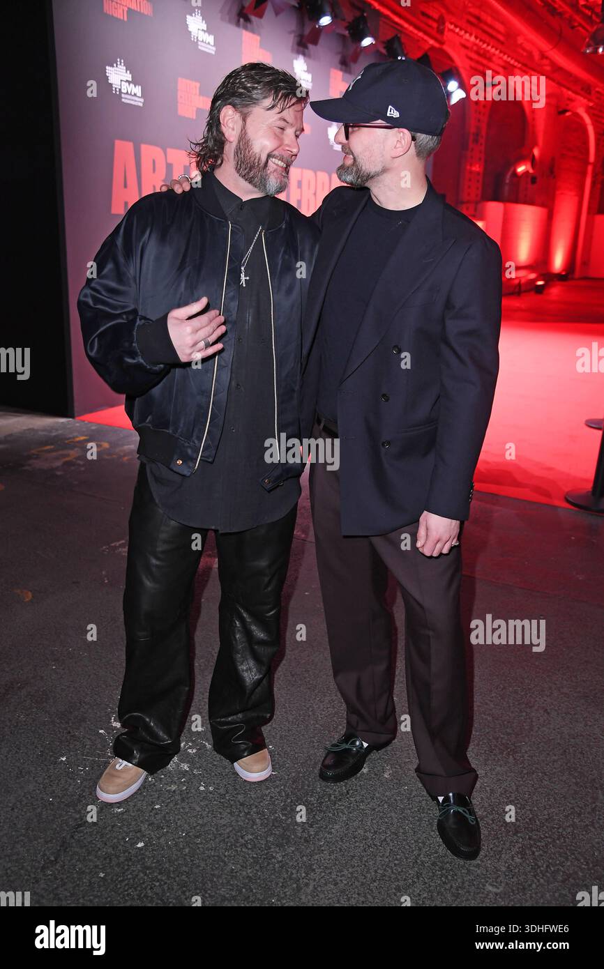 Rea Garvey, Mark Forster bei der ARTIST CELEBRATION NIGHT des ...