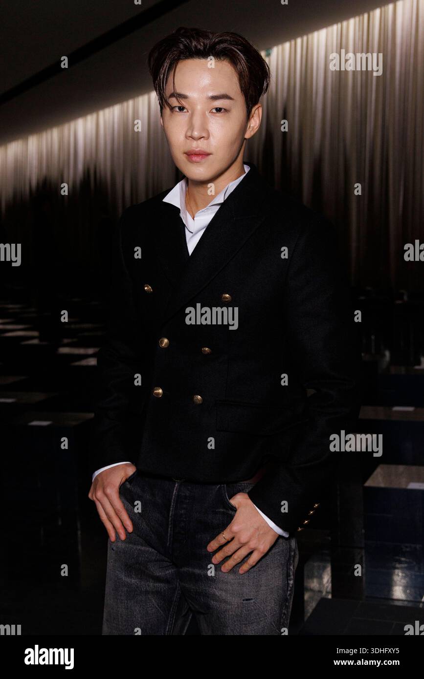 Henry Lau attends DIOR Homme Fall/Winter 2026-2027 runway during Paris ...