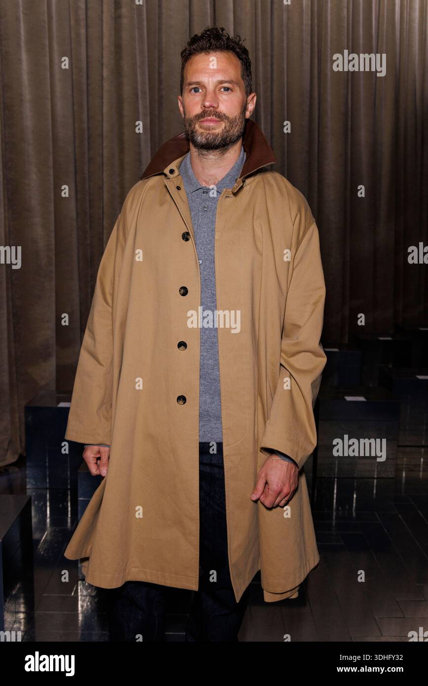 Jamie Dornan attends DIOR Homme Fall/Winter 2026-2027 runway during ...