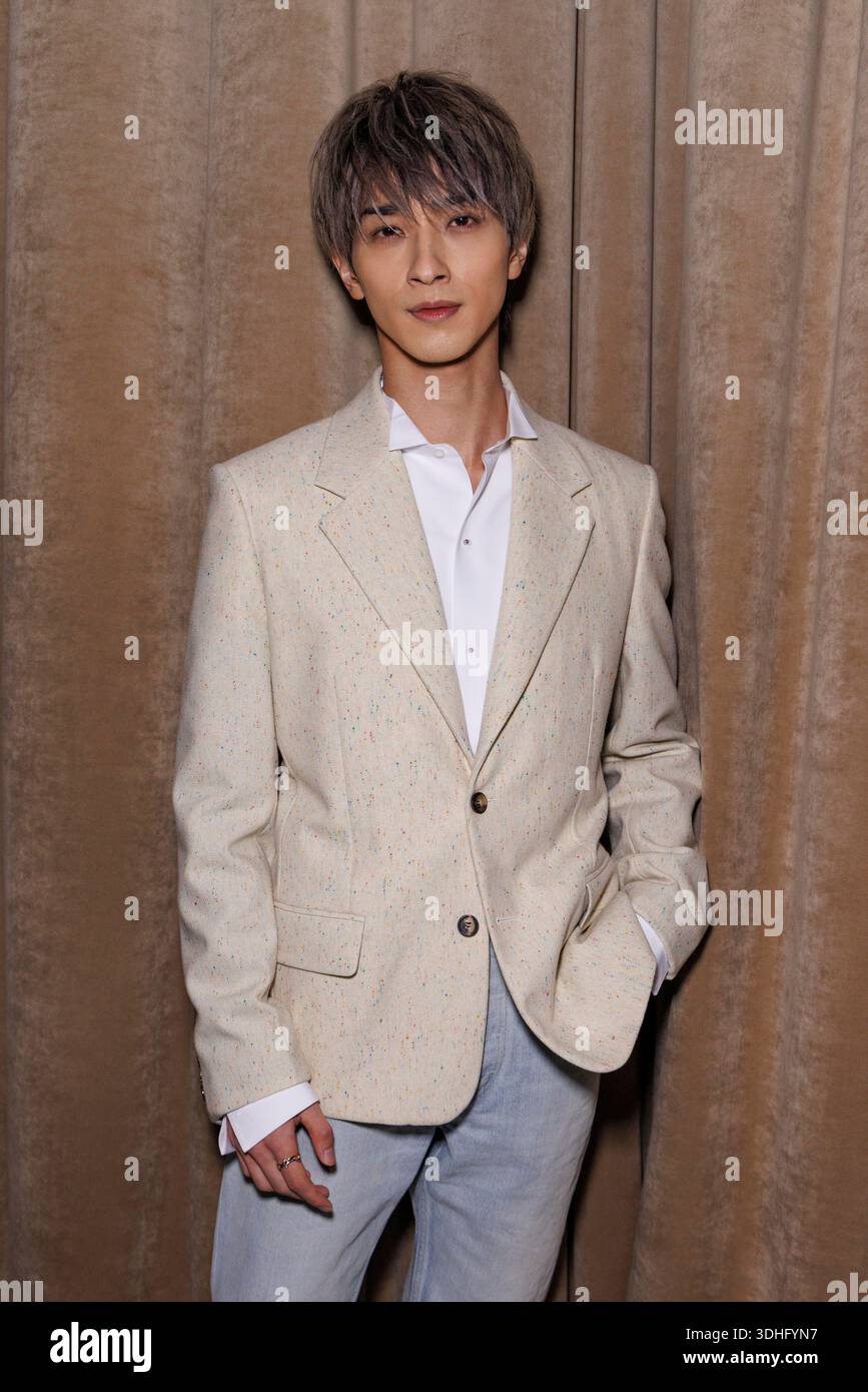 Ryusei Yokohama attends DIOR Homme Fall/Winter 2026-2027 runway during ...