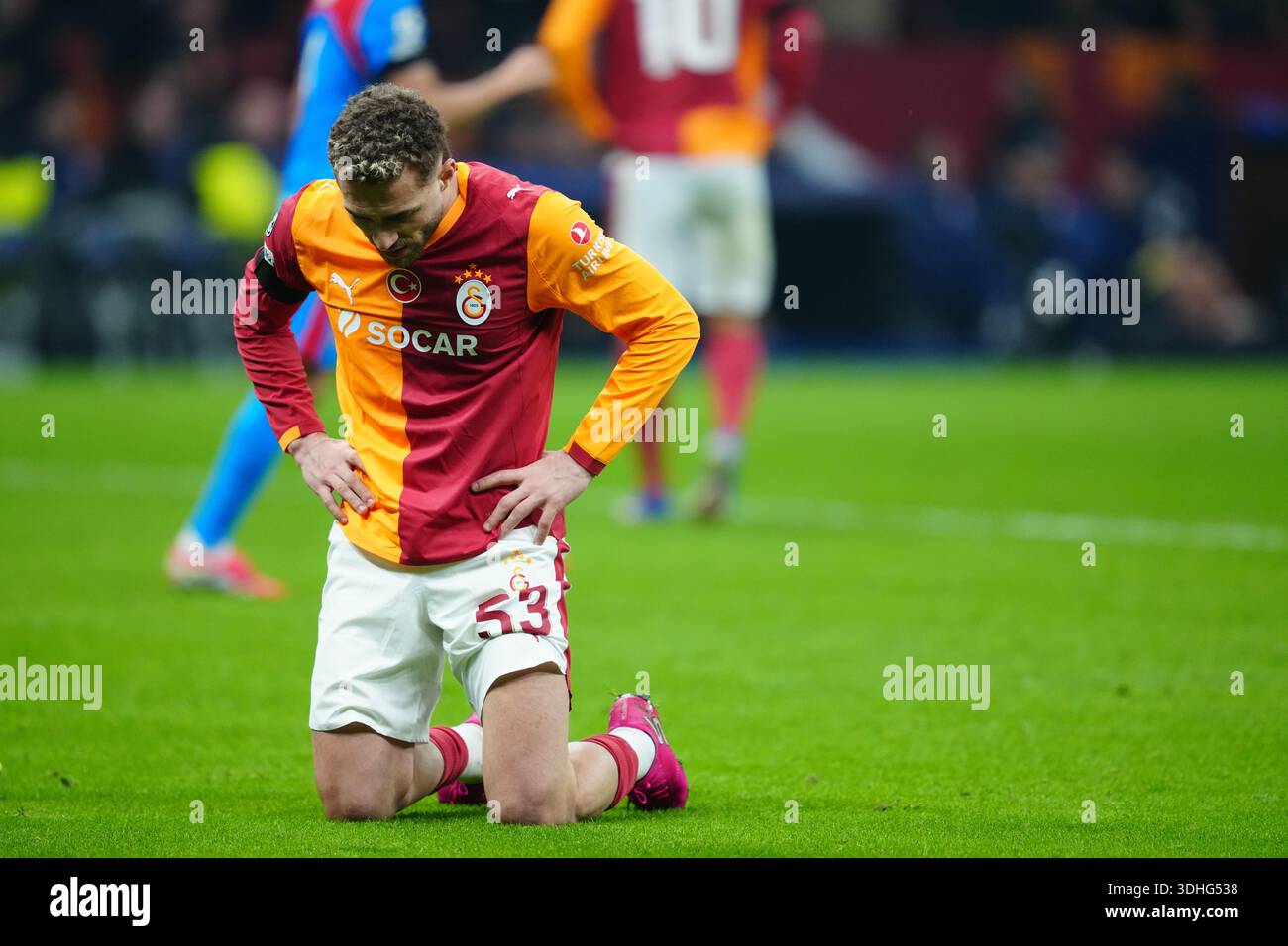 Bar?? Alper Y?lmaz of Galatasaray SK seen during the UEFA Champions ...