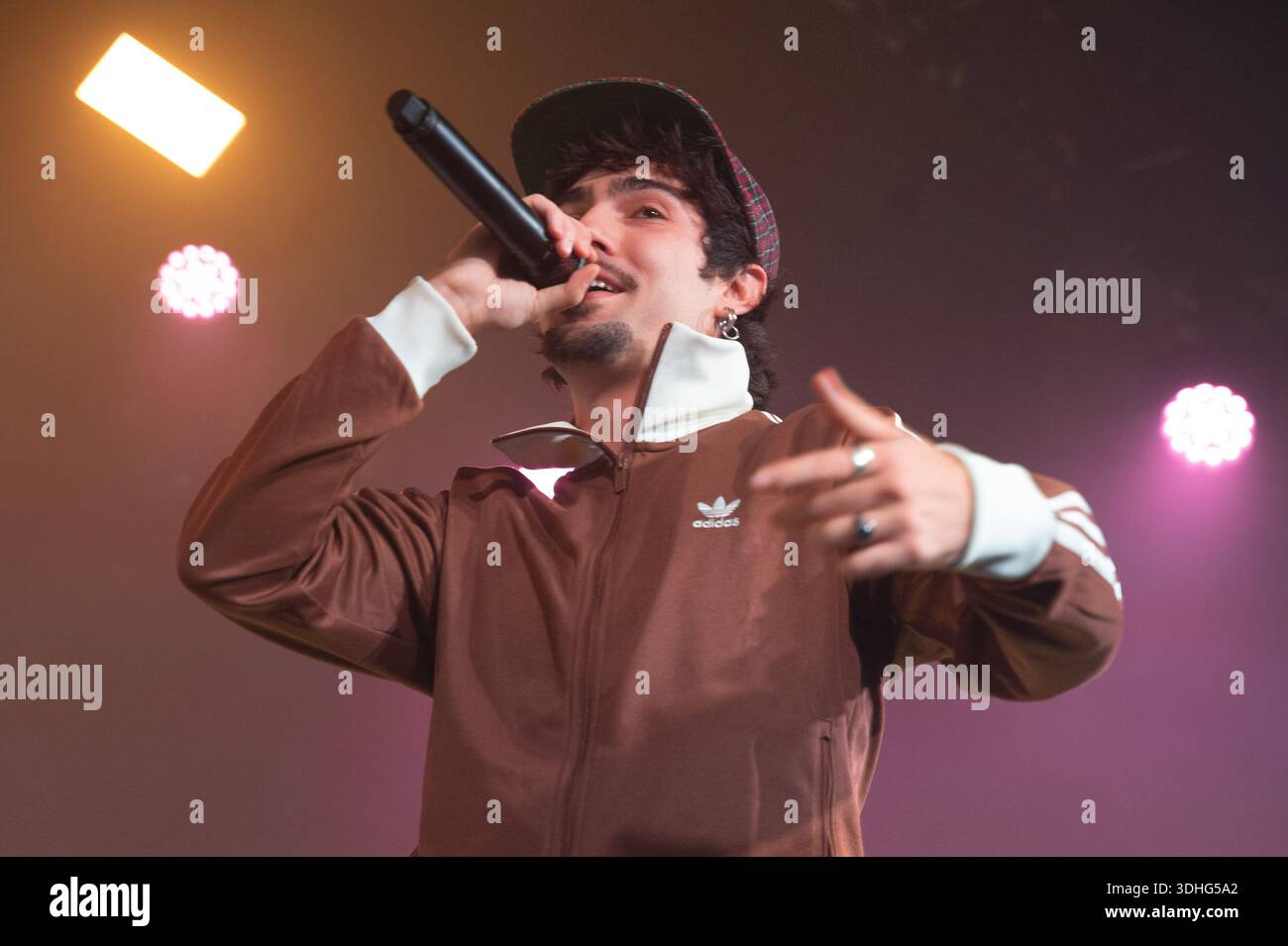 Singer D.Valentino performs during the festival Inverfest at the Circo ...