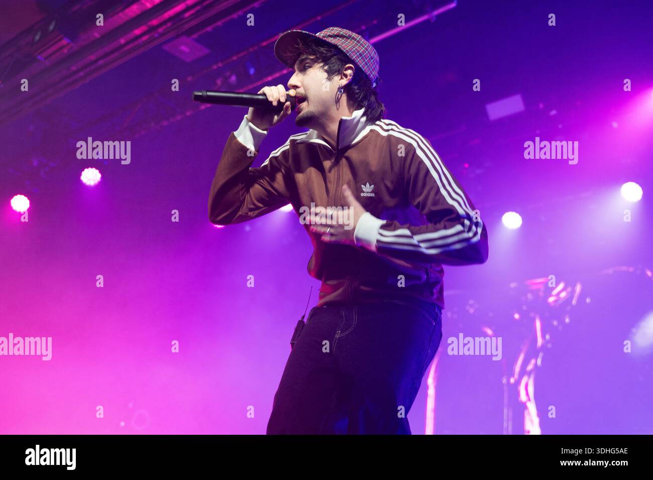 Singer D.Valentino performs during the festival Inverfest at the Circo ...