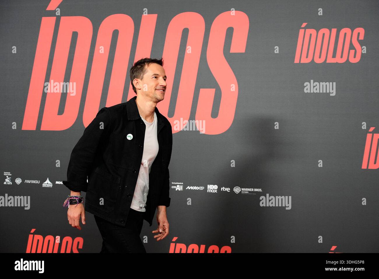 Mat Whitecross during the presentation in Madrid of the film “Idolos ...