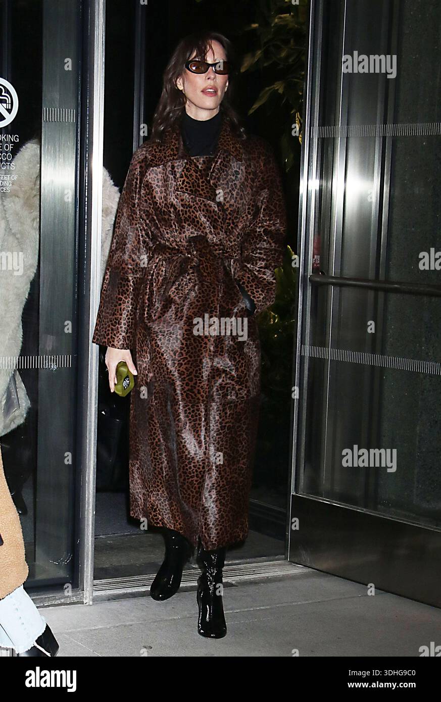 NEW YORK, NY- JANUARY 21: Rebecca Hall seen after an appearance on ...