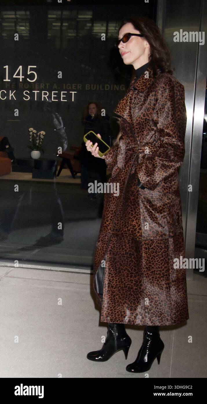 NEW YORK, NY- JANUARY 21: Rebecca Hall seen after an appearance on ...