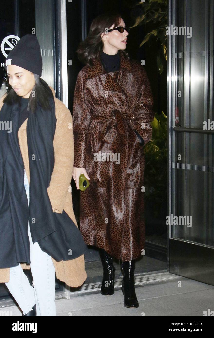 NEW YORK, NY- JANUARY 21: Rebecca Hall seen after an appearance on ...