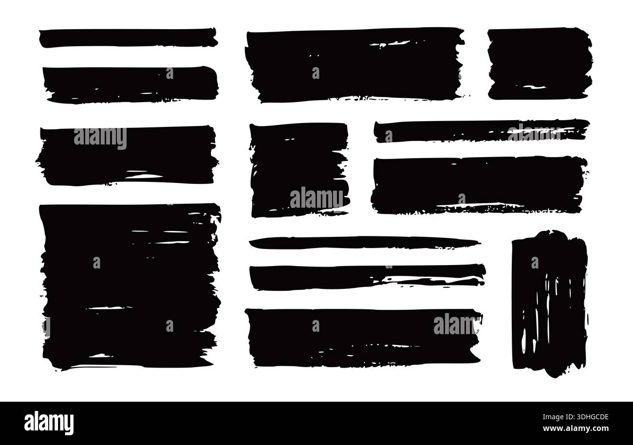 Weathered black hand Stock Vector Images - Alamy