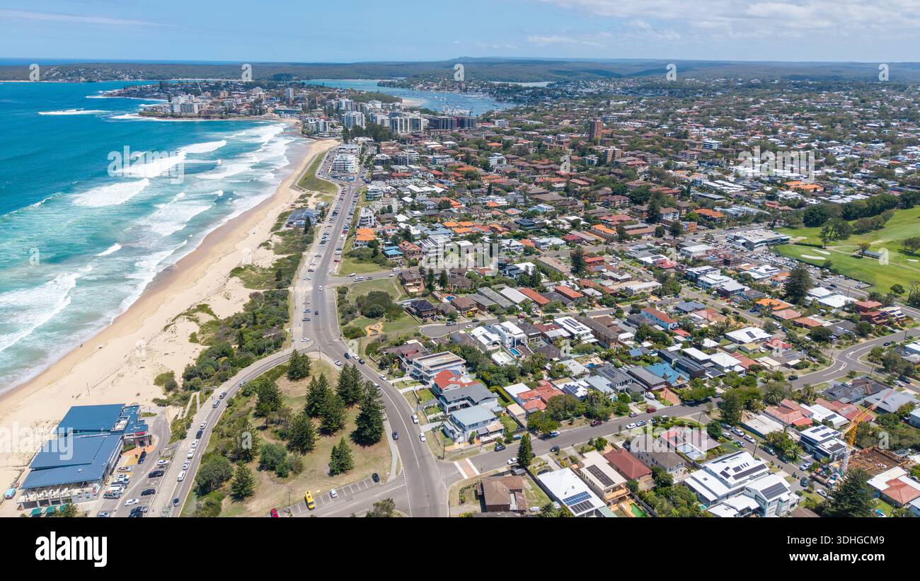 The Southern Sydney suburb of Cronulla and Wanda beach Stock Photo - Alamy