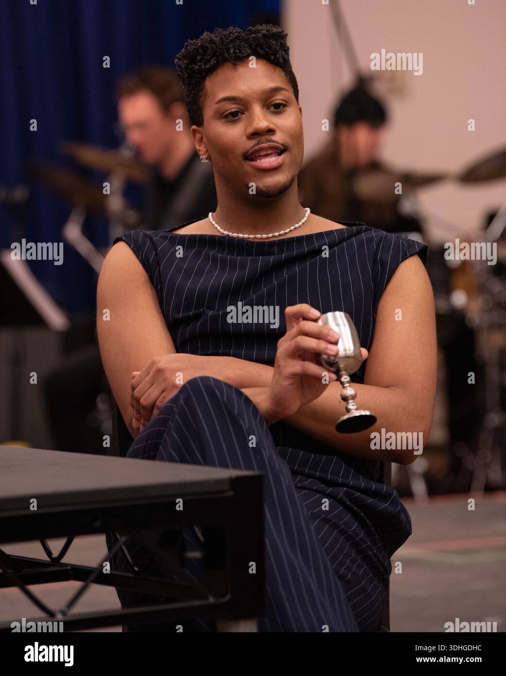 Zephaniah Divine Wages Photo Call for BLOOD/LOVE Off-Broadway Preview ...