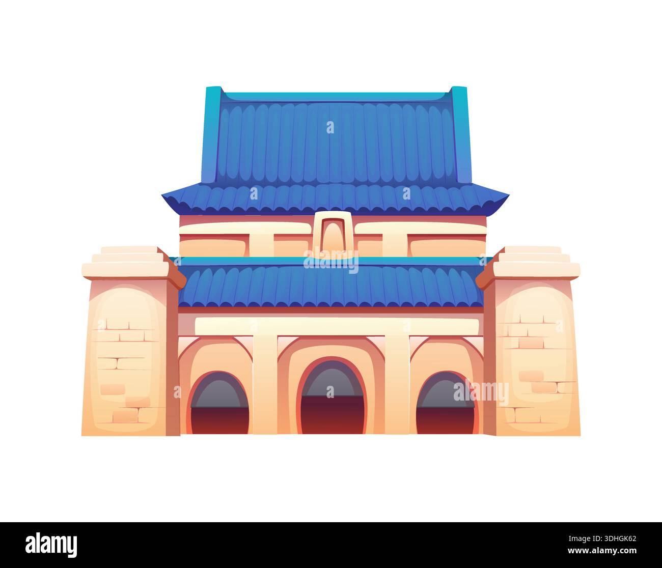 Ancient temple temple and temple Stock Vector Images - Alamy
