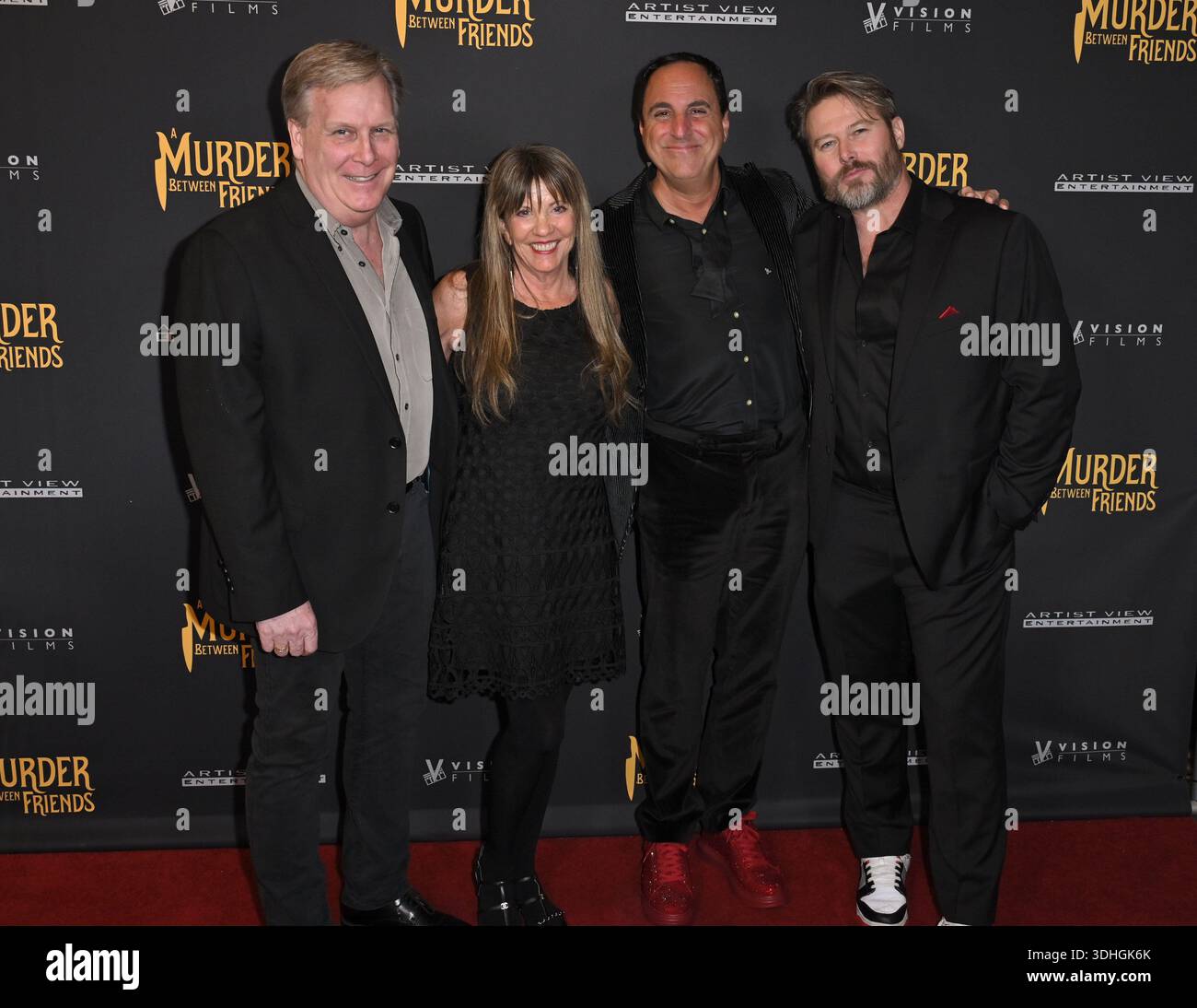 Century City, CA USA. 21st Jan 2026. Scott J Jones, Lisa Romanoff, Mark ...