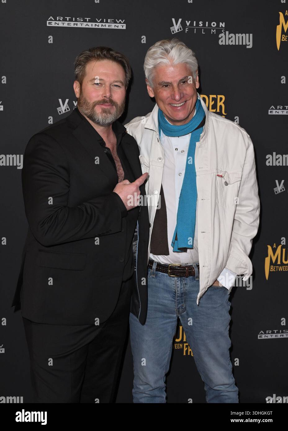 Century City, CA USA. 21st Jan 2026. Jacob Young, Richard Formato at A ...