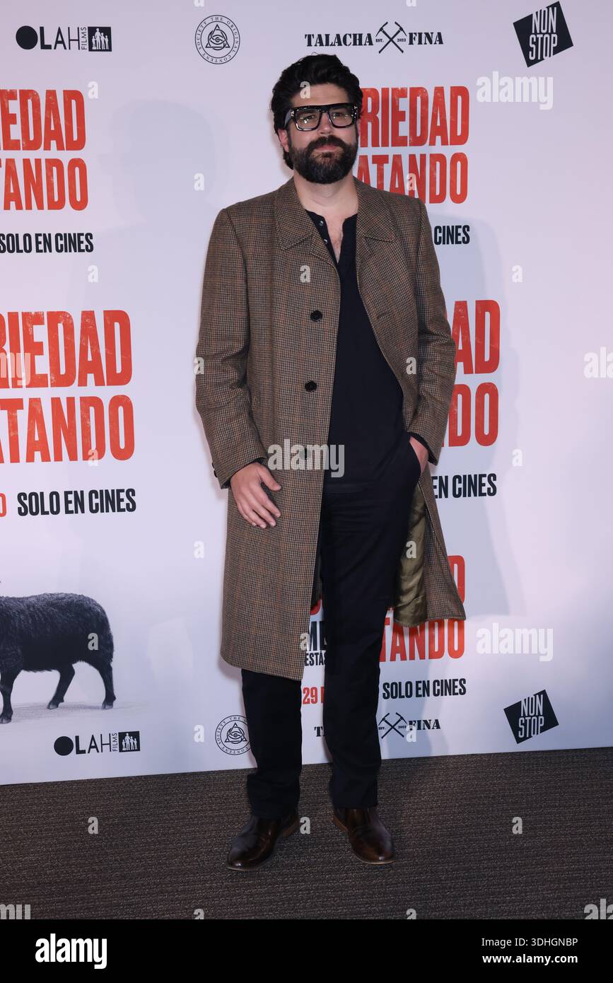 Mexico City, Mexico. 21st Jan, 2026. Raul Campos attends the press ...