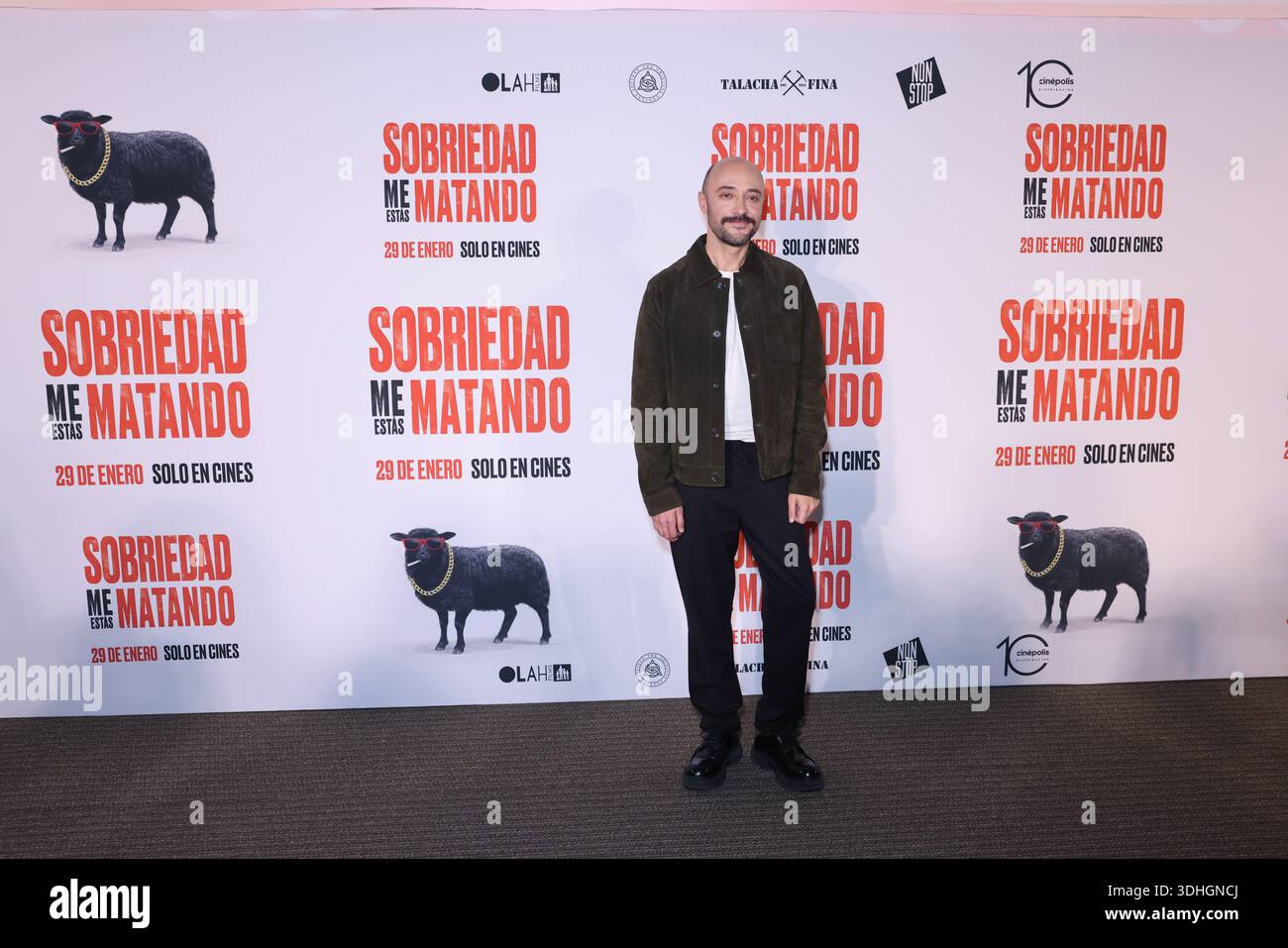 Mexico City, Mexico. 21st Jan, 2026. Alfonso Borbolla attends the press ...