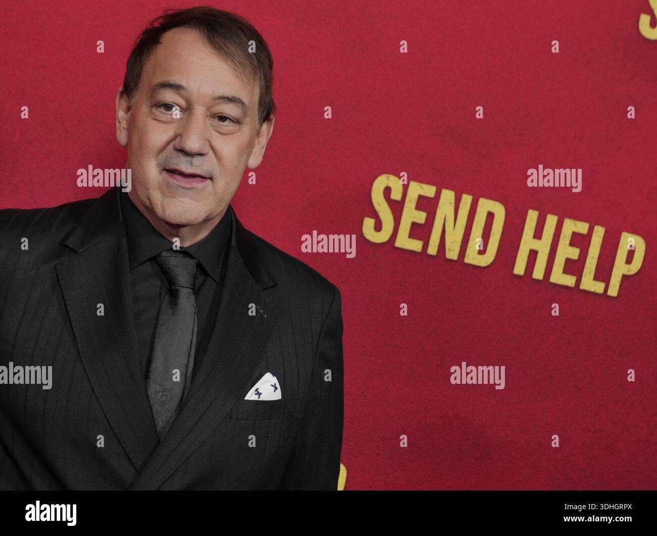 Los Angeles, USA. 21st Jan, 2026. Sam Raimi arrives at the 20th Century ...