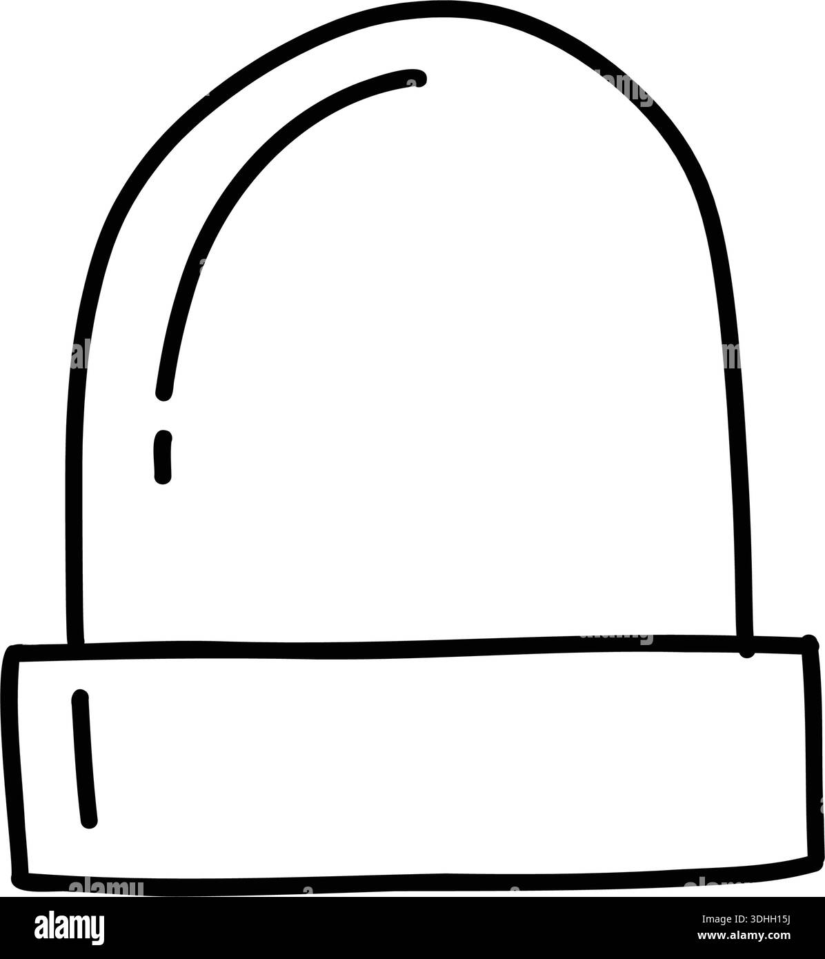 Siren sign on special equipment with warning light, vector illustration ...