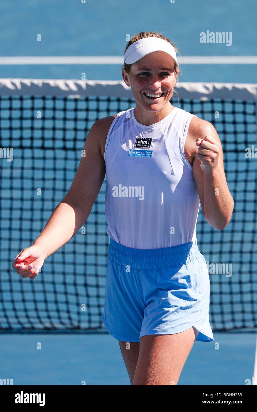 Melbourne, Australia. 22nd Jan, 2026. Australian tennis player Madisson ...