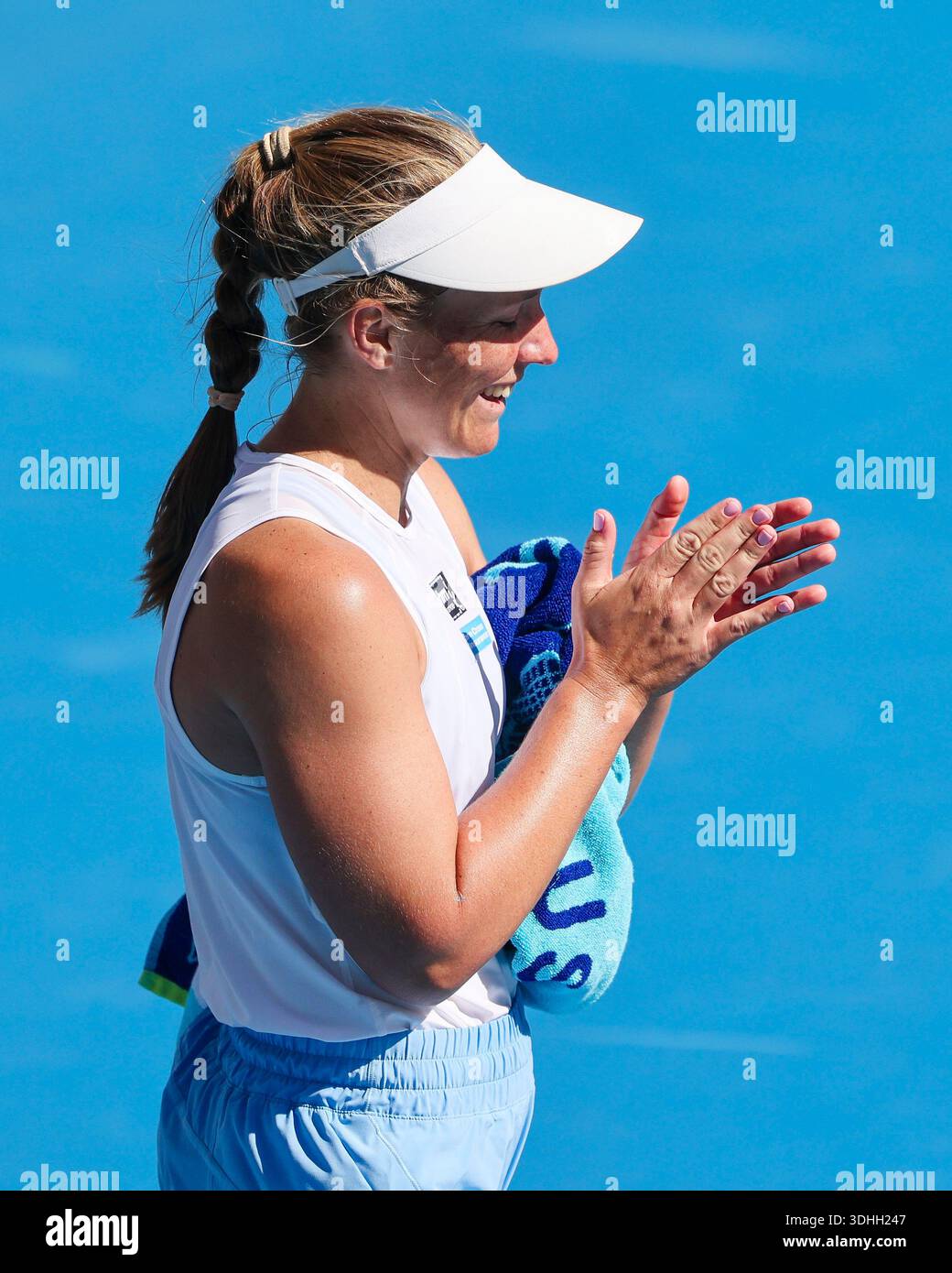 Melbourne, Australia. 22nd Jan, 2026. Australian tennis player Madisson ...