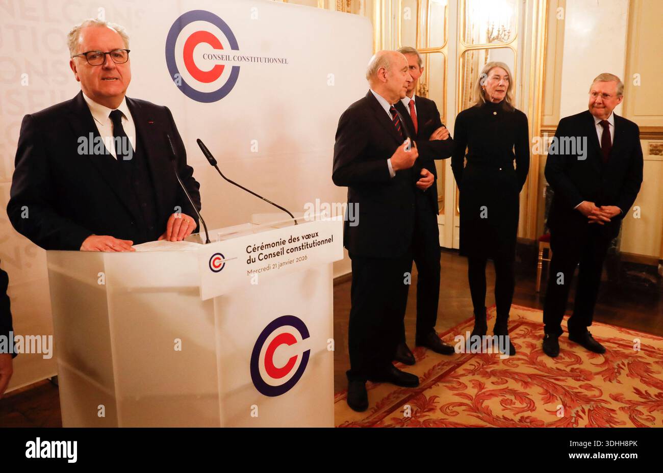 Paris, France. 21st Jan, 2026. President of French Constitutional ...