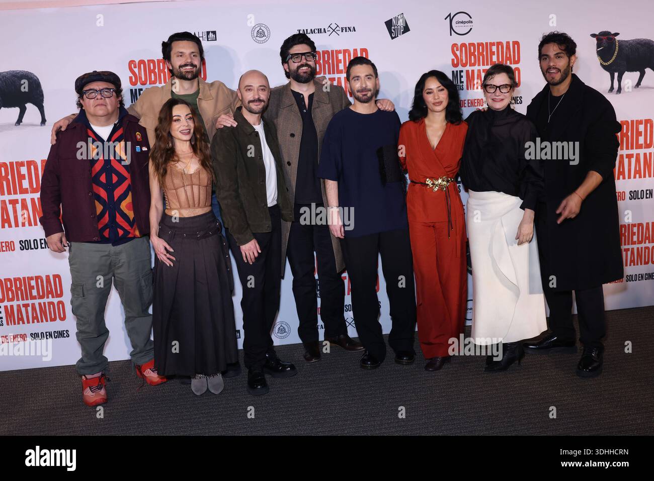 Soledad Me Estas Matando Press Conference Cast during the press ...