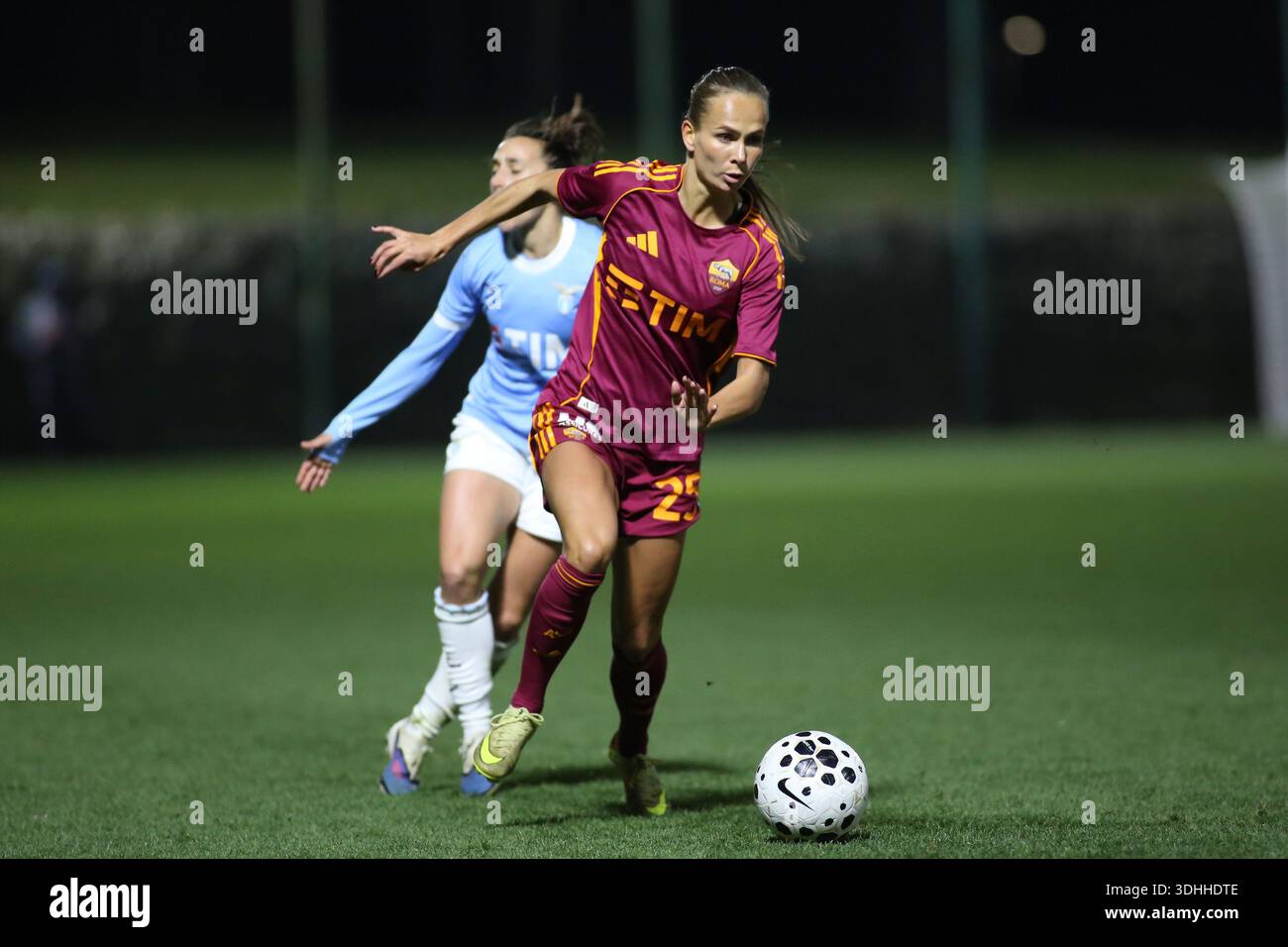 Frederikke Thogersen the Coppa Italia Women, first leg, quarter-finals ...