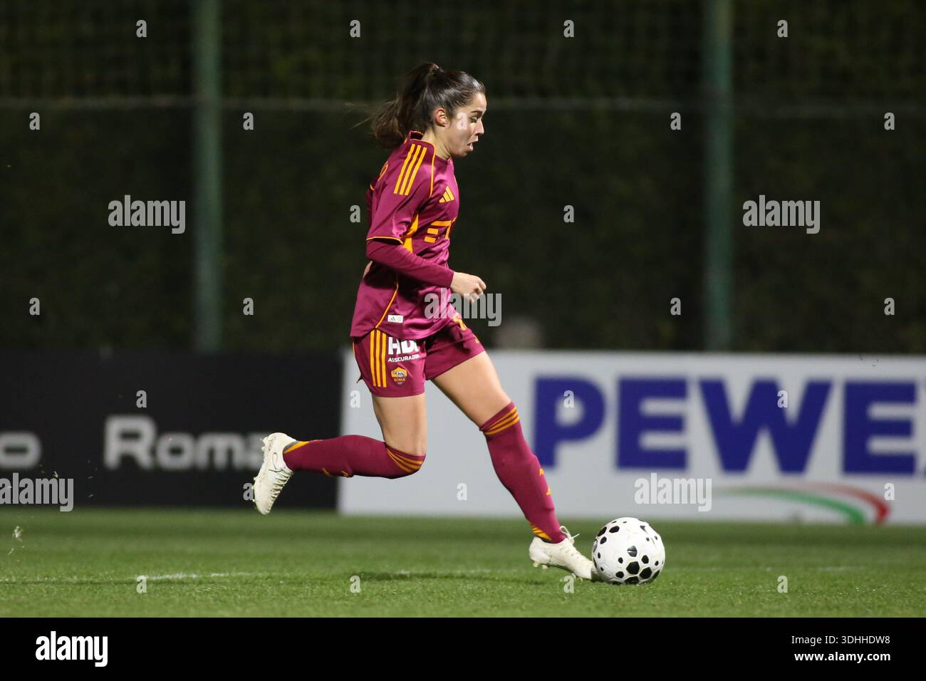 Giulia Dragoni of A.S. Roma Femminile is in action during the Coppa ...