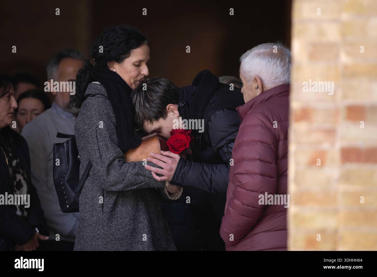 Relatives and neighbours of David Cordón, former international beach ...