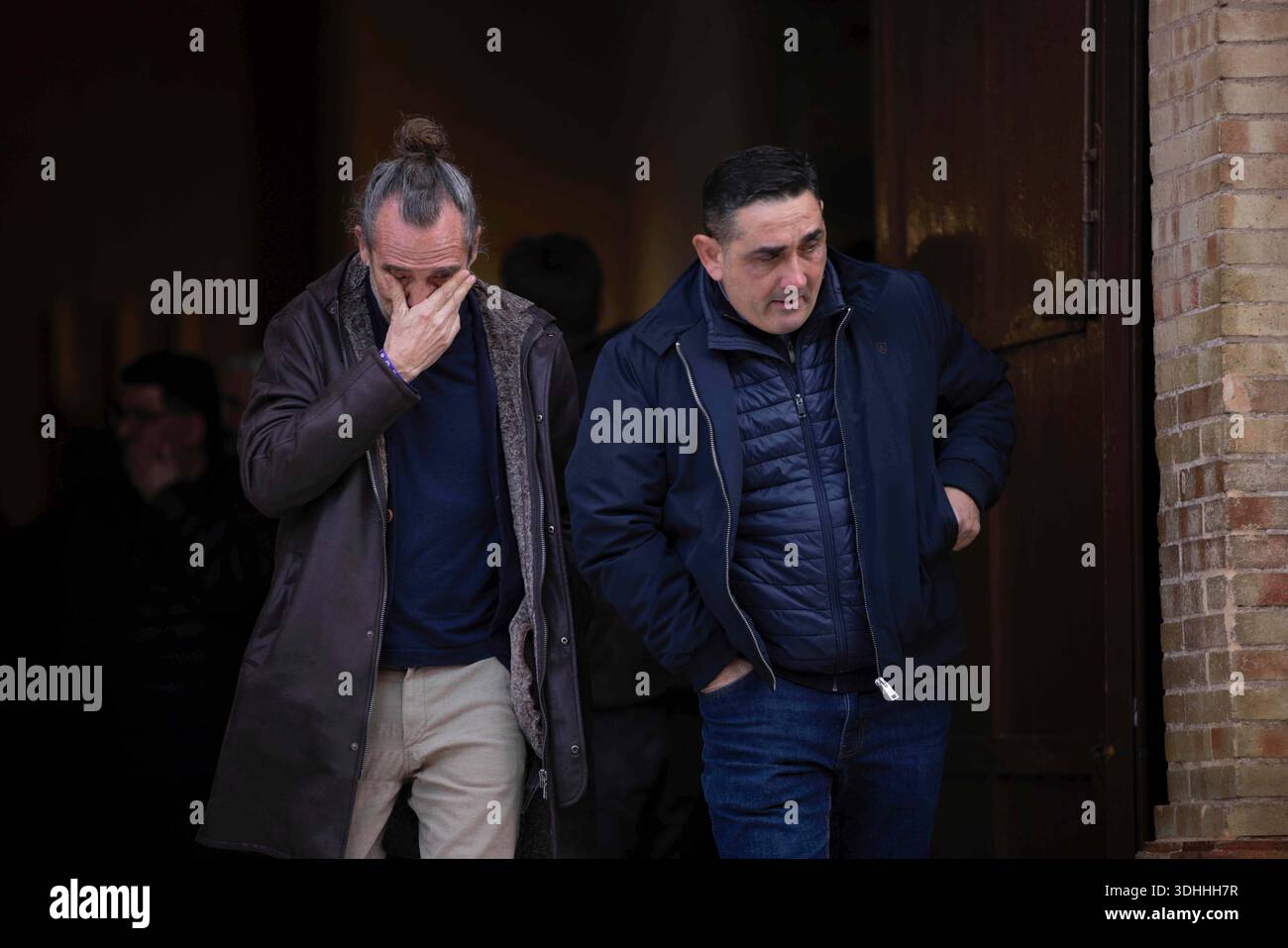 Relatives and neighbours of David Cordón, former international beach ...
