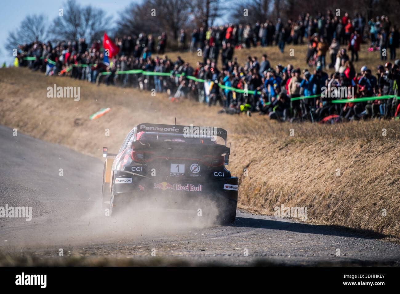 Sebastien Ogier, Vincent Landais with Toyota GR Yaris Rally1 compete ...