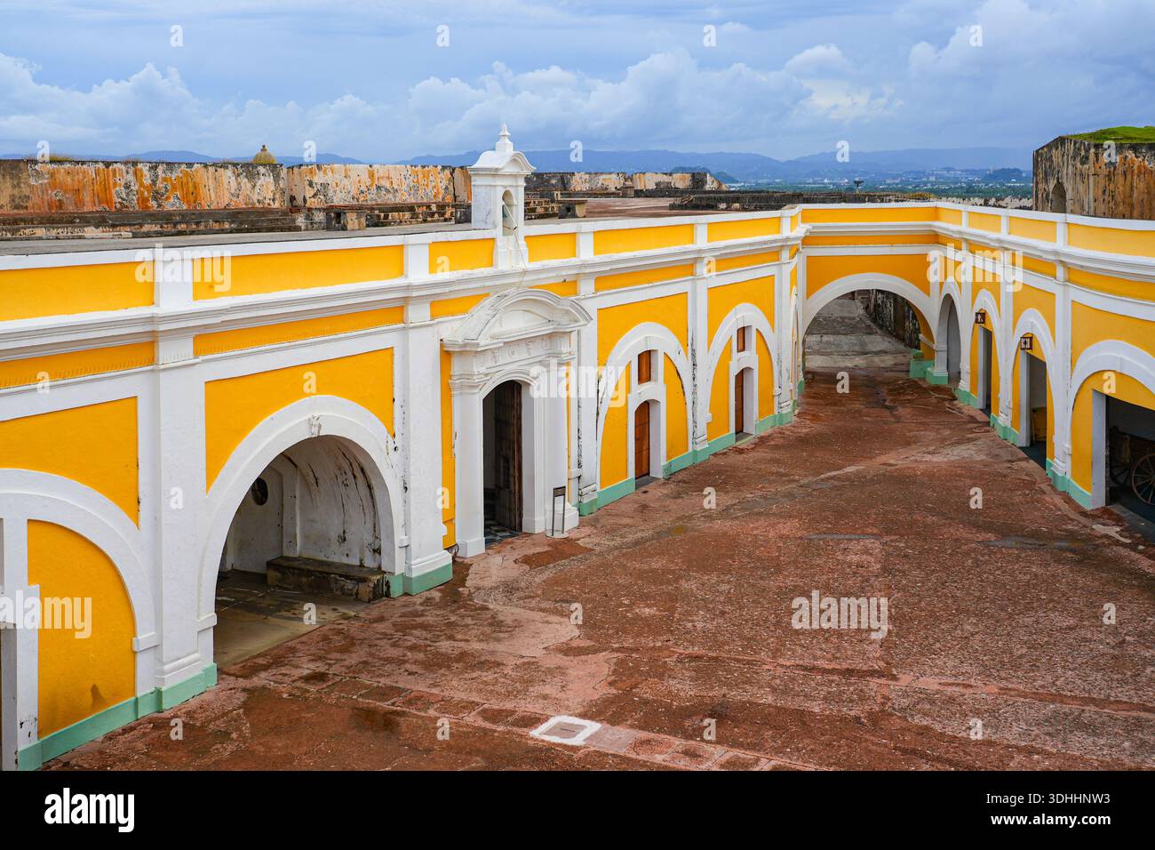 Chapel of the Castillo San Felipe del Morro, an ancient Spanish ...