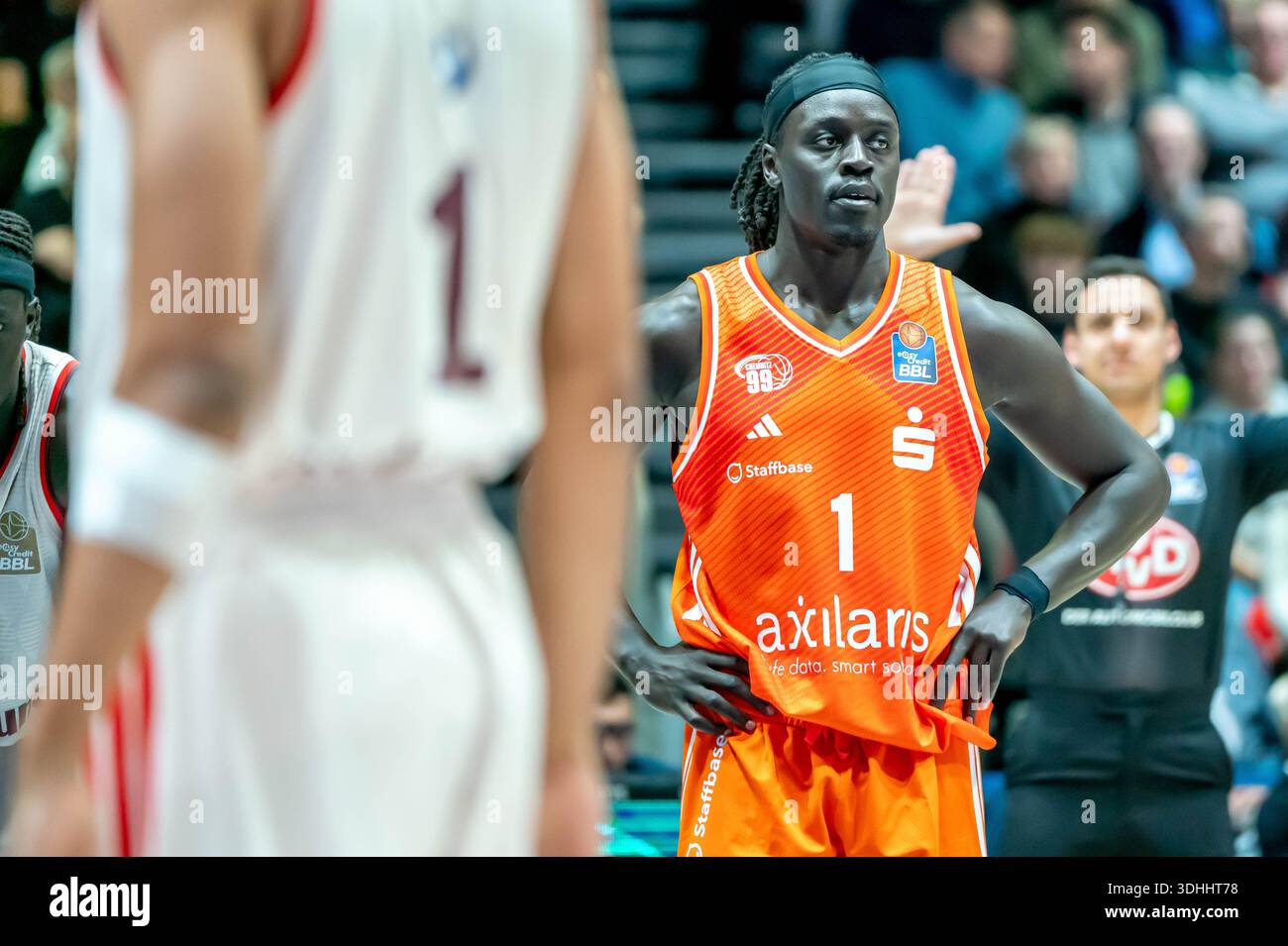 Chemnitz, Germany January 18, 2026: 1.BBL - 2025/2026 - Niners Chemnitz ...