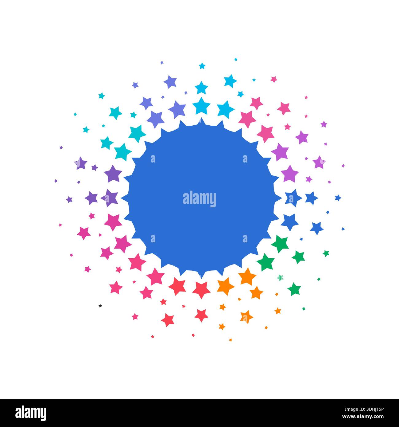 Rotating colorful stars stars hi-res stock photography and images - Alamy