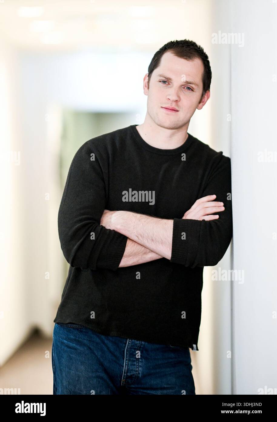 Berlin, Germany. 21st Jan, 2026. Enno Trebs at a photo shoot. Credit ...