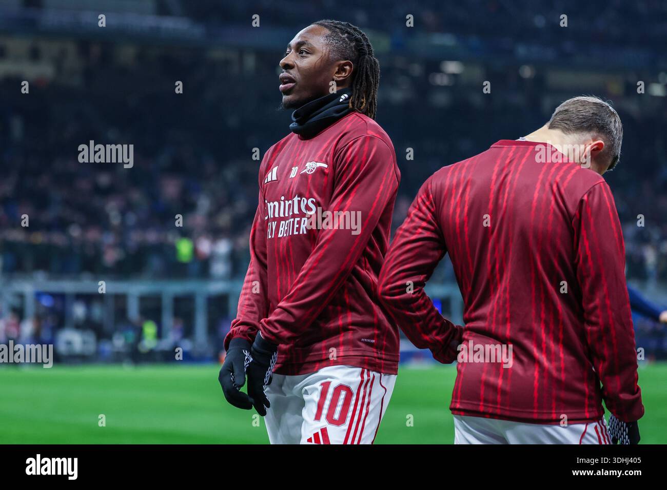 Eberechi Eze of Arsenal FC looks on during UEFA Champions League 2025/ ...