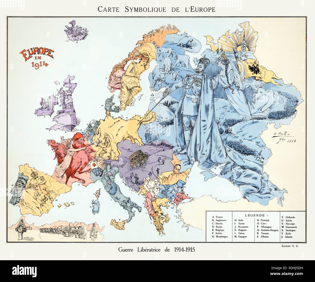 Allied powers central map hi-res stock photography and images - Alamy