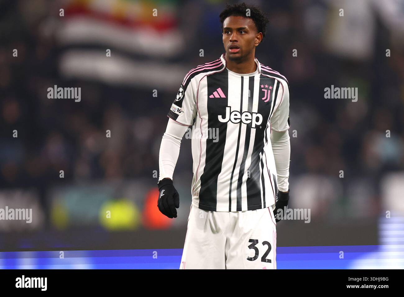 Torino, Italy. 21st Jan, 2026. Juan David Cabal of Juventus Fc looks on ...