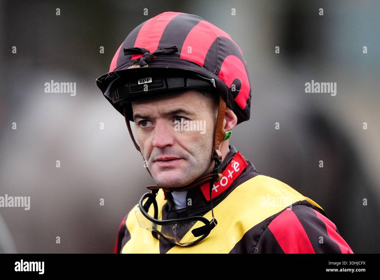 Jockey David Nolan at Southwell Racecourse. Picture date: Thursday ...