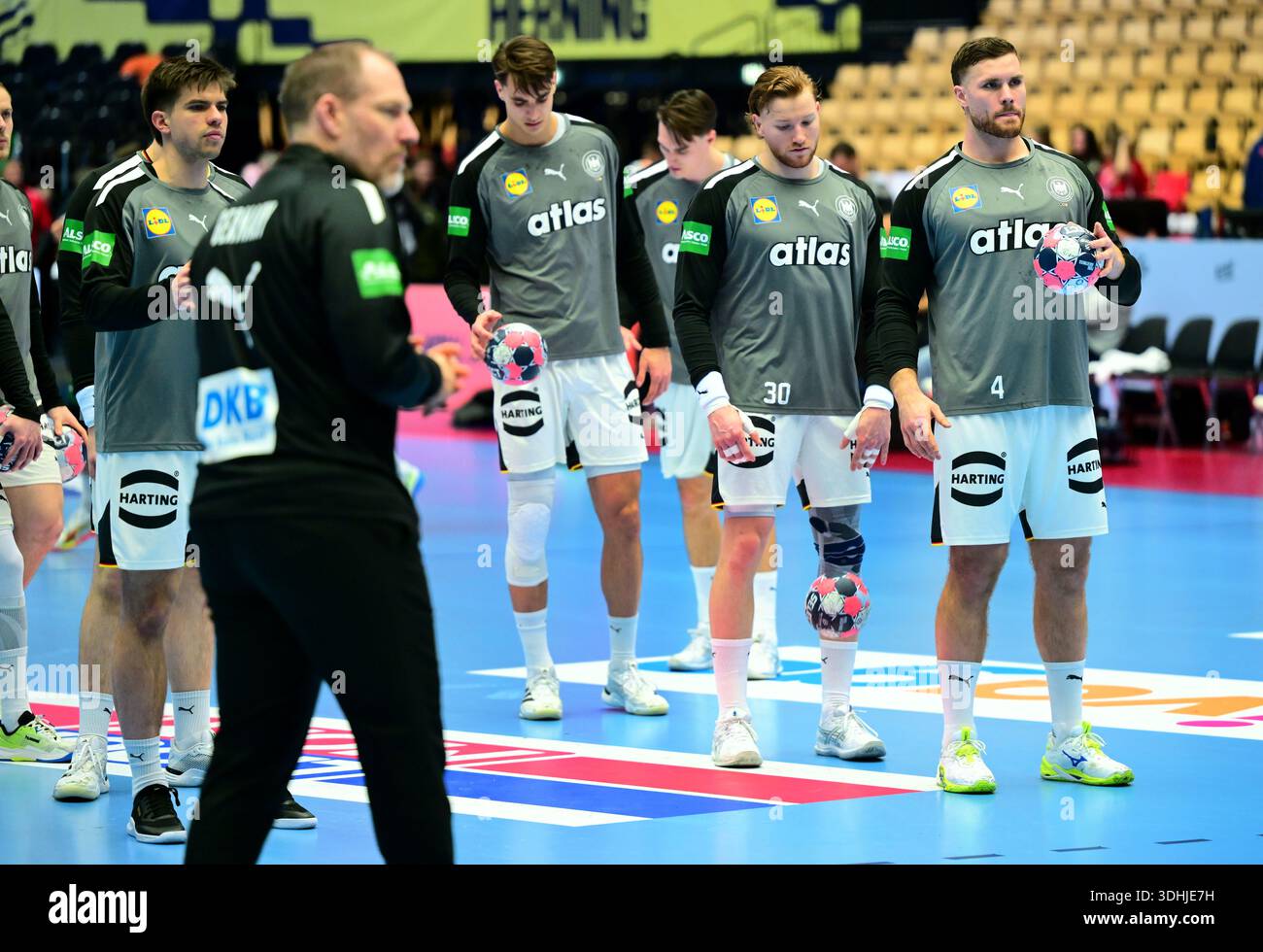 Herning, Denmark. 22nd Jan, 2026. Handball: European Championship ...