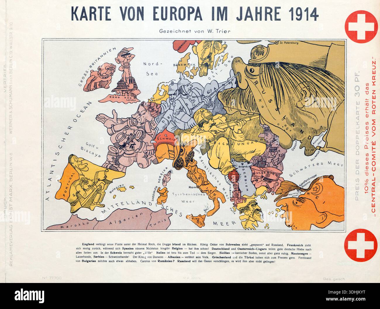 First map europe britain hi-res stock photography and images - Alamy